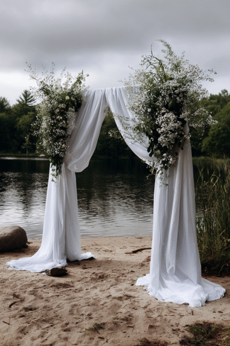 25 Creative Spring Wedding Arch Ideas For a Picture-Perfect Ceremony