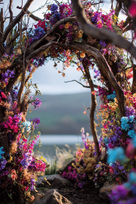 25 Creative Spring Wedding Arch Ideas For a Picture-Perfect Ceremony