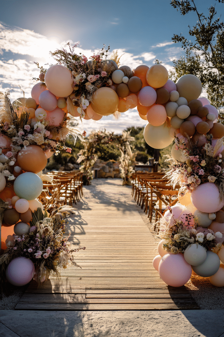 25 Creative Spring Wedding Arch Ideas For a Picture-Perfect Ceremony