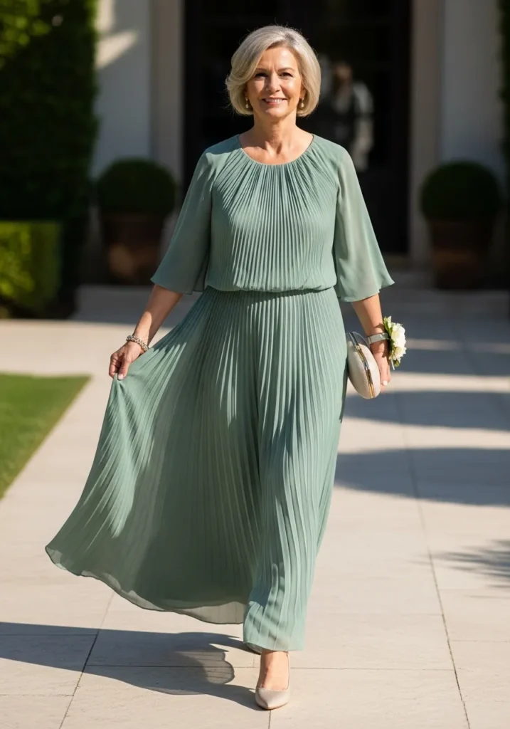 19 Flowy Mother of the Bride Dresses That Move Beautifully